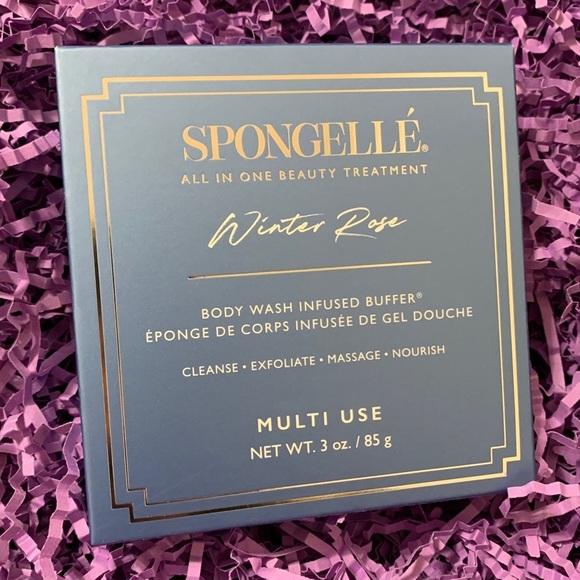 Spongelle | Bath & Body | Spongell Winter Rose Body Wash Infused Buffer ...